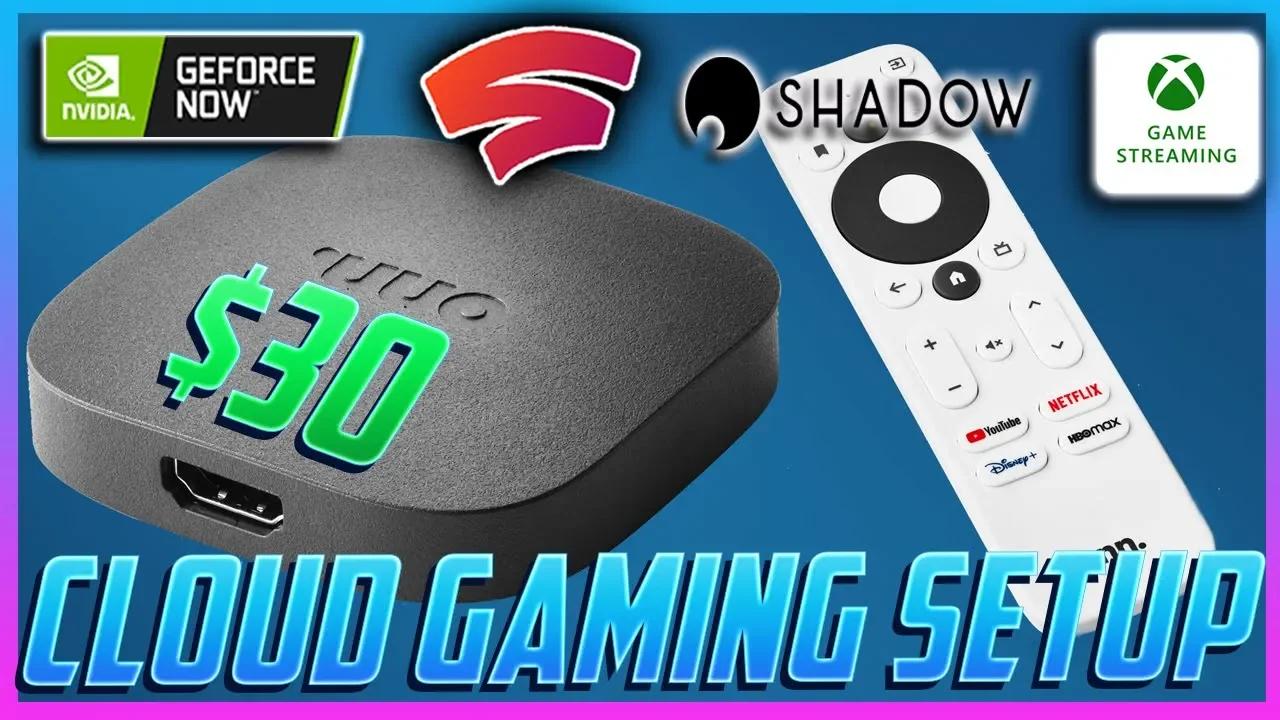 Walmart Onn $30 Android Tv Box Cloud Gaming Setup! Play Stadia, Geforce ...