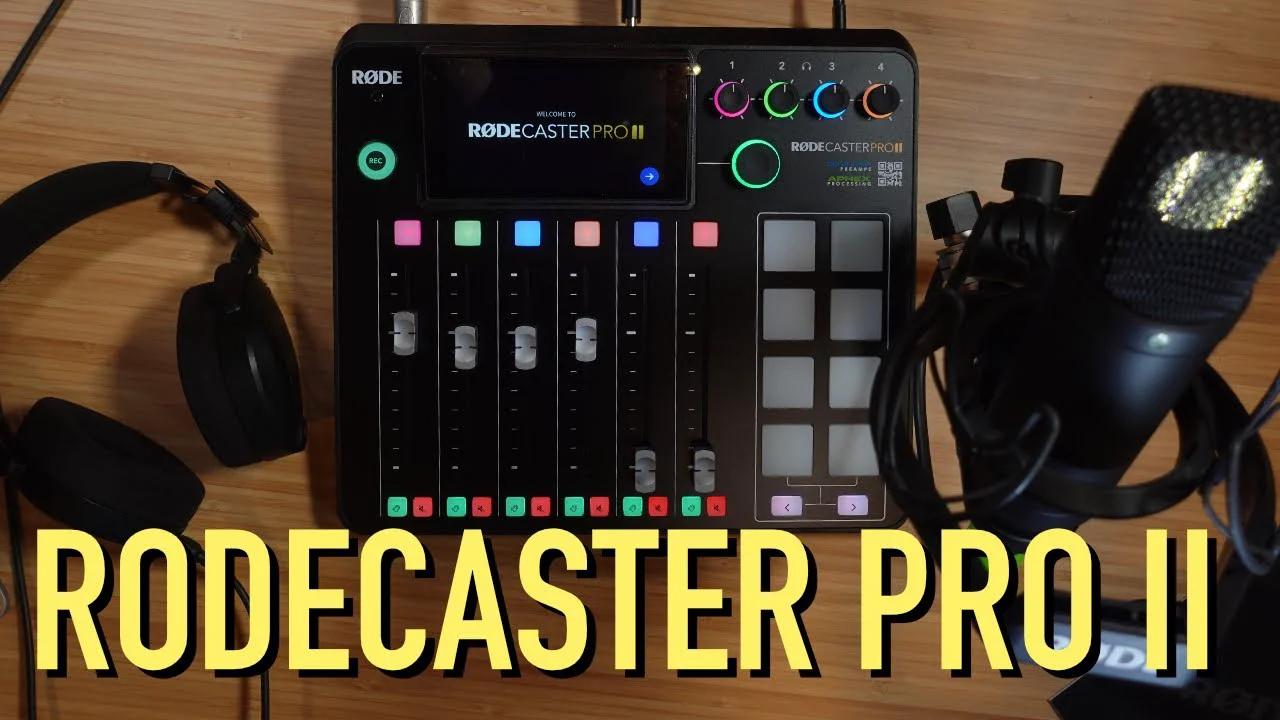 LIVE - Rodecaster Pro II Explained with Hands on - 6pm EDT | Booth Junkie