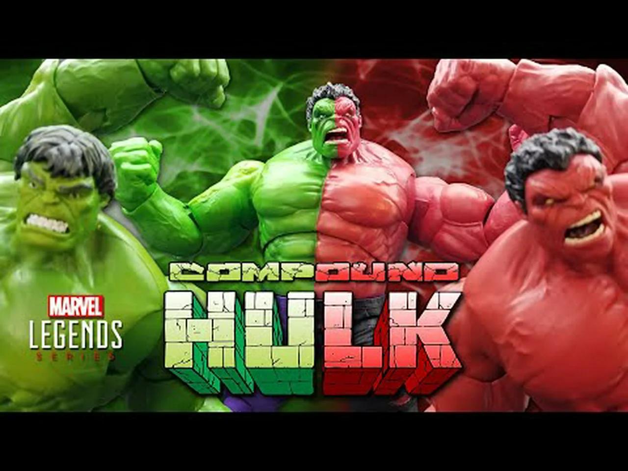 Marvel Legends Compound Hulk Deluxe Action Figure Review - Walmart ...