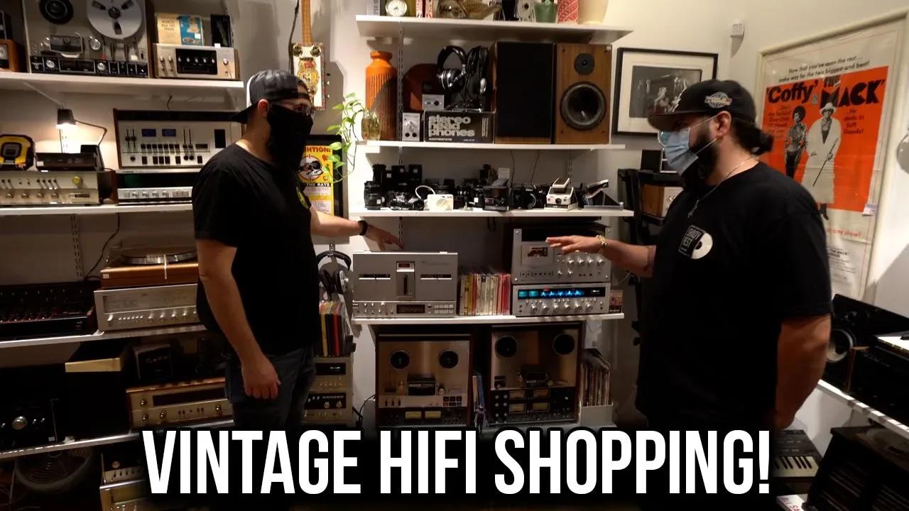 Just Audio tours a Vintage HiFi Store - Shady Rest in Pilsen! Receivers ...