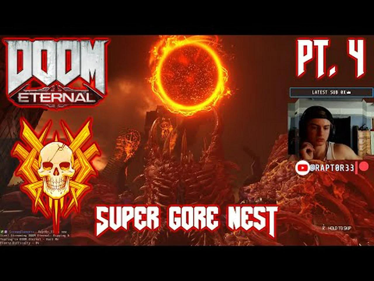 Ripping Tearing In Doom Eternal Hurt Me Plenty Difficulty 4