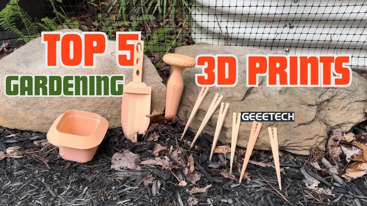 5 Essential 3D Prints for Your Garden: Enhance Your Gardening with 3D ...