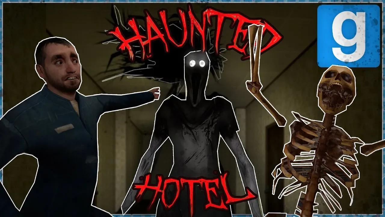 DAMN JUMPSCARES! - GARRY'S MOD Horror Map HAUNTED HOTEL (1440p 60FPS PC)