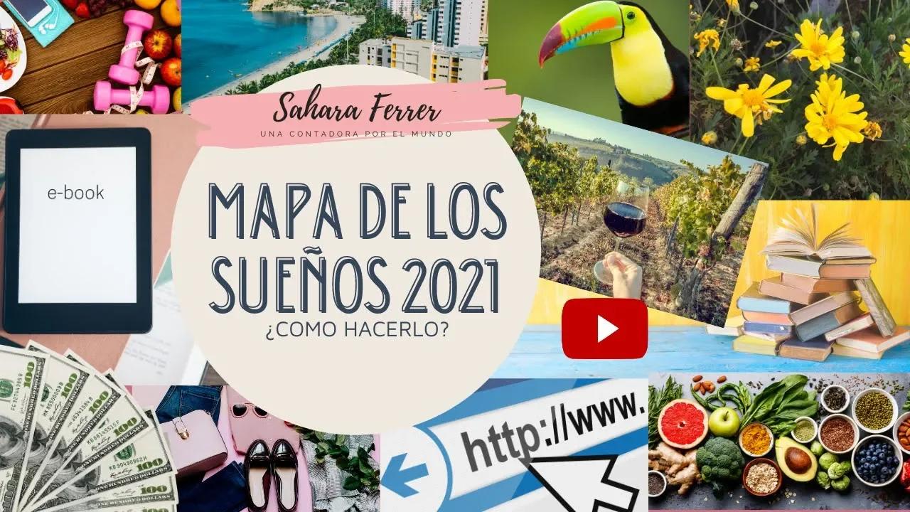¿Como hacer tu mapa de los sueños para este 2021?