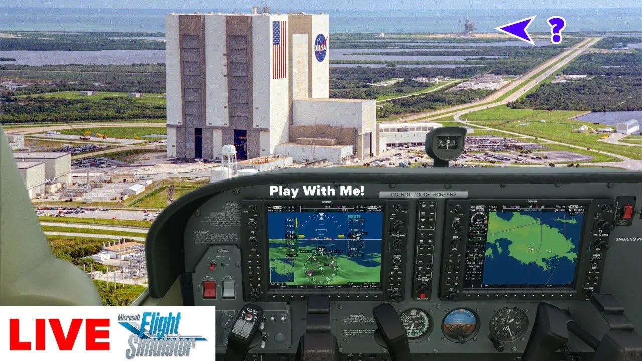 Kennedy Space Center's Launch Pads in Flight Simulator 2020