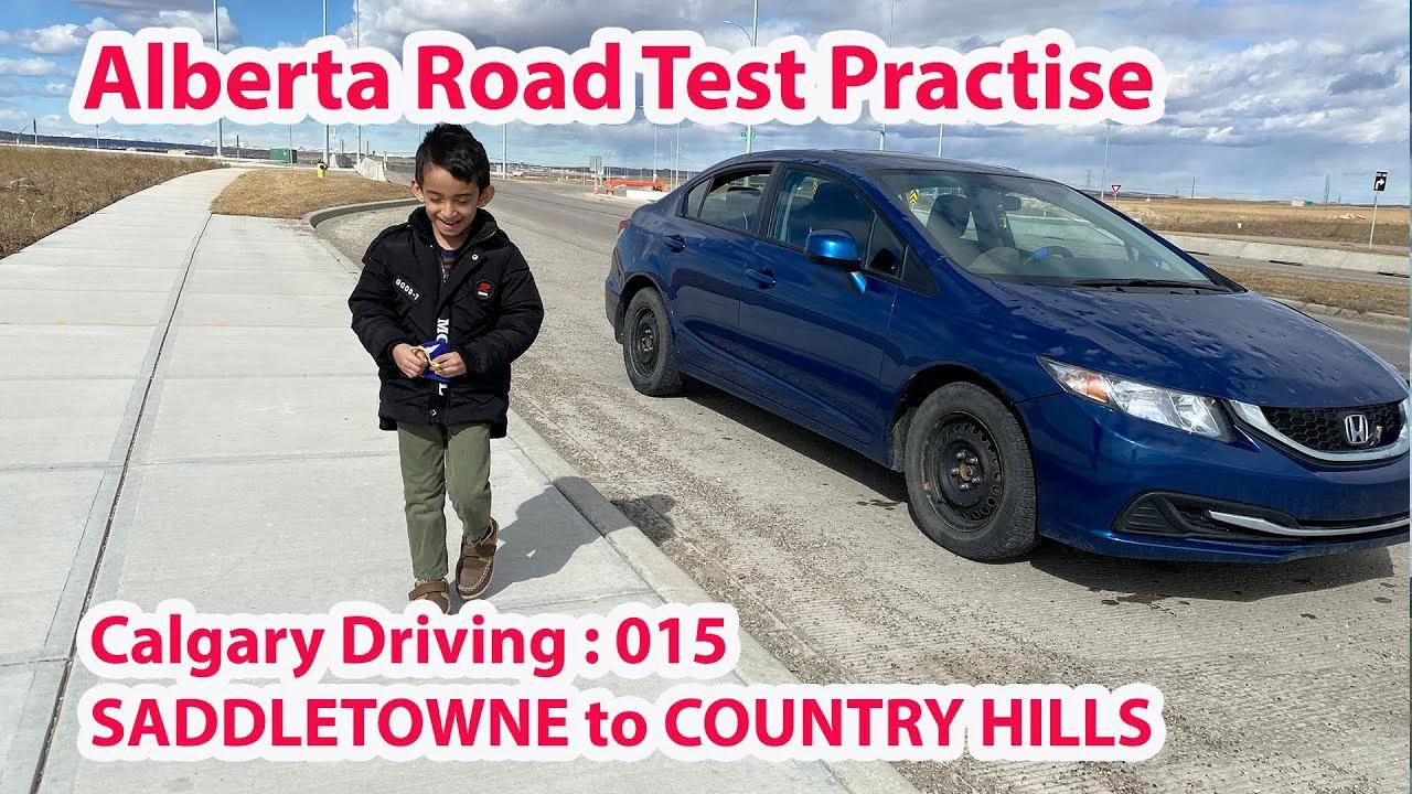 Calgary Alberta Driving License Road Test Practice Driving Saddletowne ...