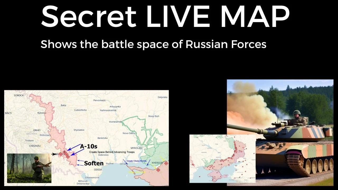 The Secret Live Map of the Ukraine War Battlefield: What You Need to ...