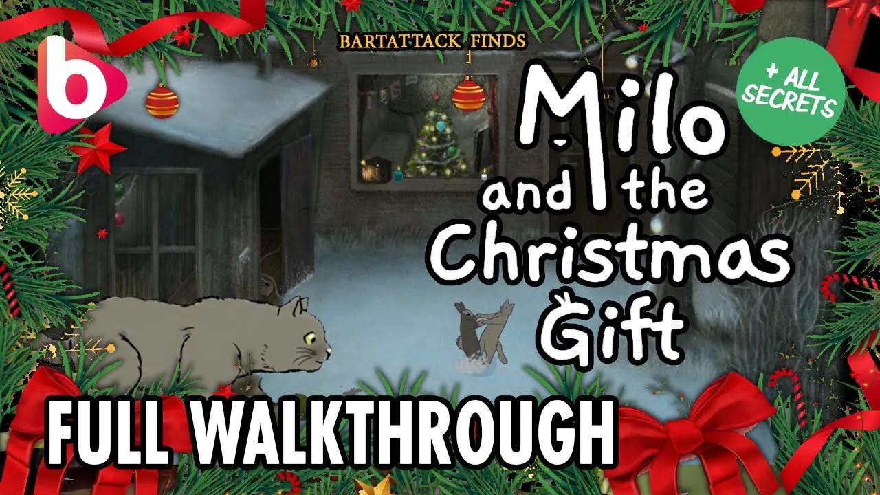 MILO AND THE CHRISTMAS GIFT | Full Playthrough | A free short Christmas ...