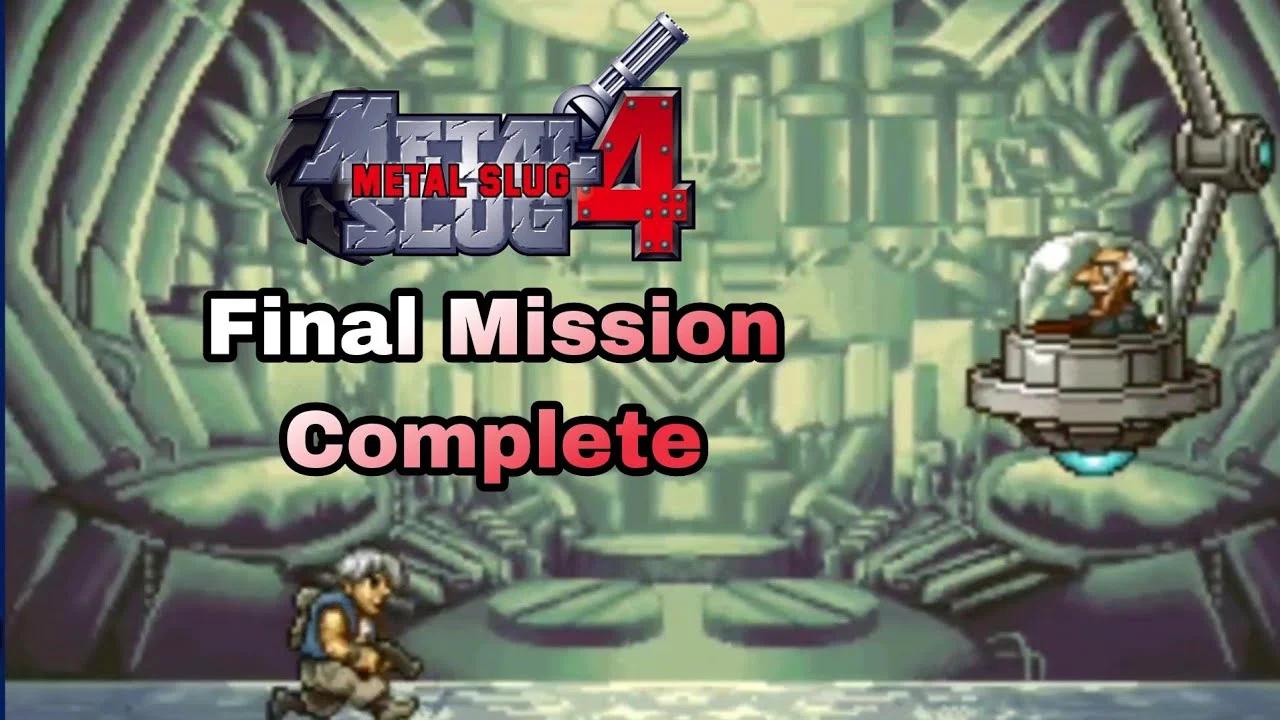 Metal Slug 4: Big Boss Doctor Mad Scientist - Final Mission COMPLETE