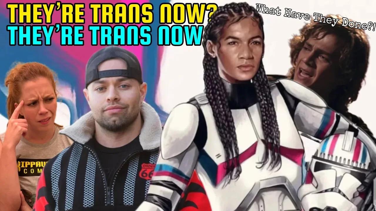 Star Wars Theory EXPLAINS New Trans Clone Troopers to Chrissie Mayr ...