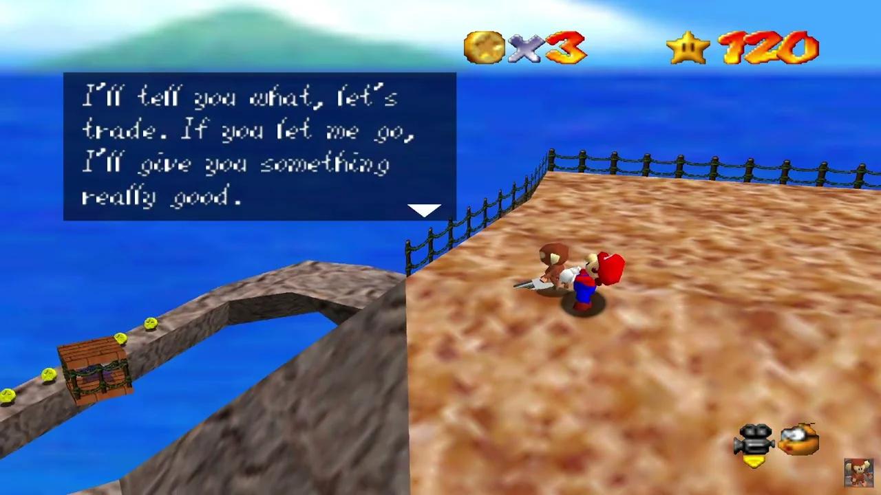 Super Mario 64 (1080p) [Shotgun Mario Remaining RA] - Breaking Ukiki's ...