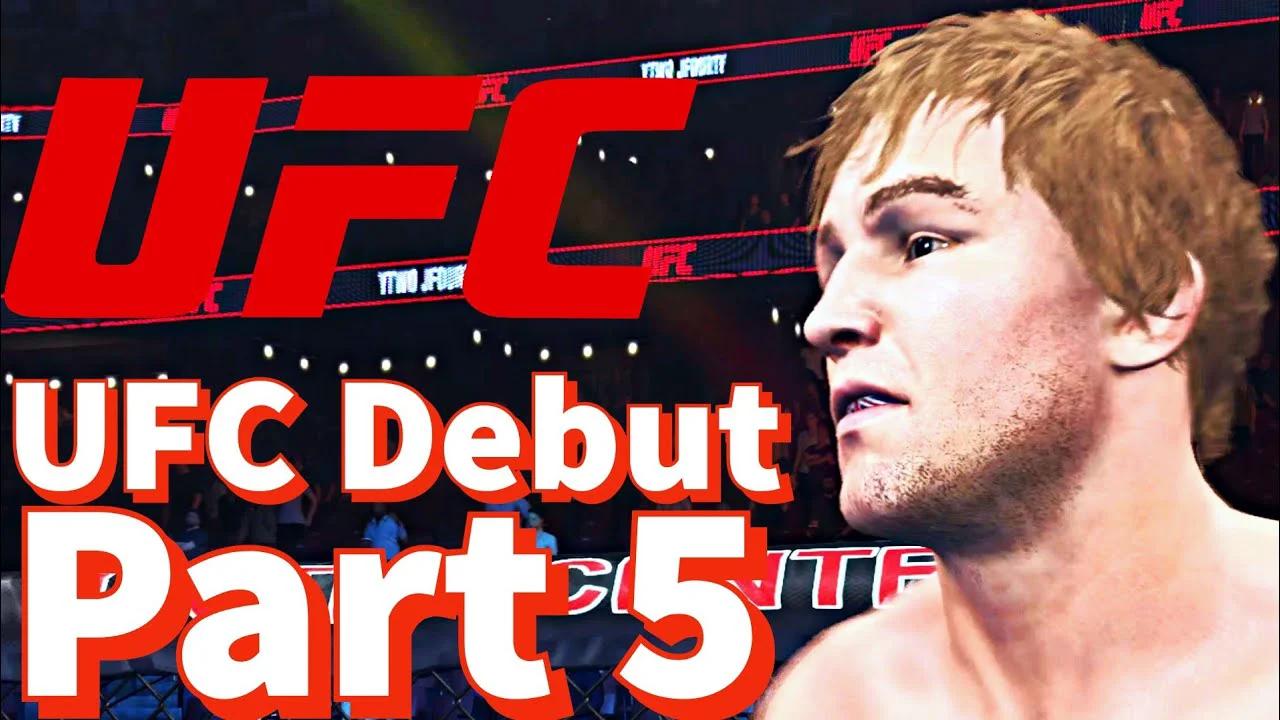 My First UFC Match UFC 4 Career Mode - Part 5