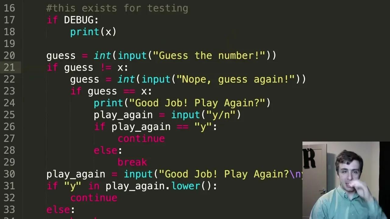 A Simple Number Guessing Game in Python | Let's Fix Your Code
