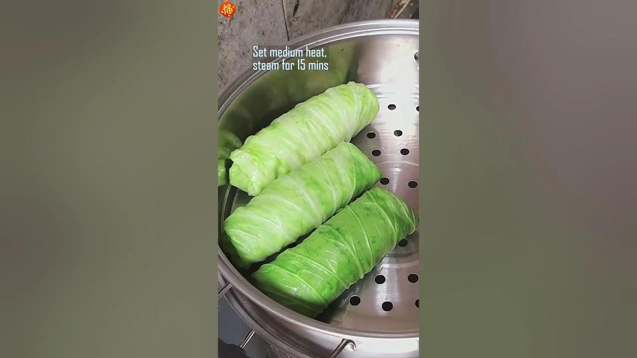 Emerald cabbage rolls | (年菜翡翠包肉) pretty, low-carb and a luxury Lunar ...