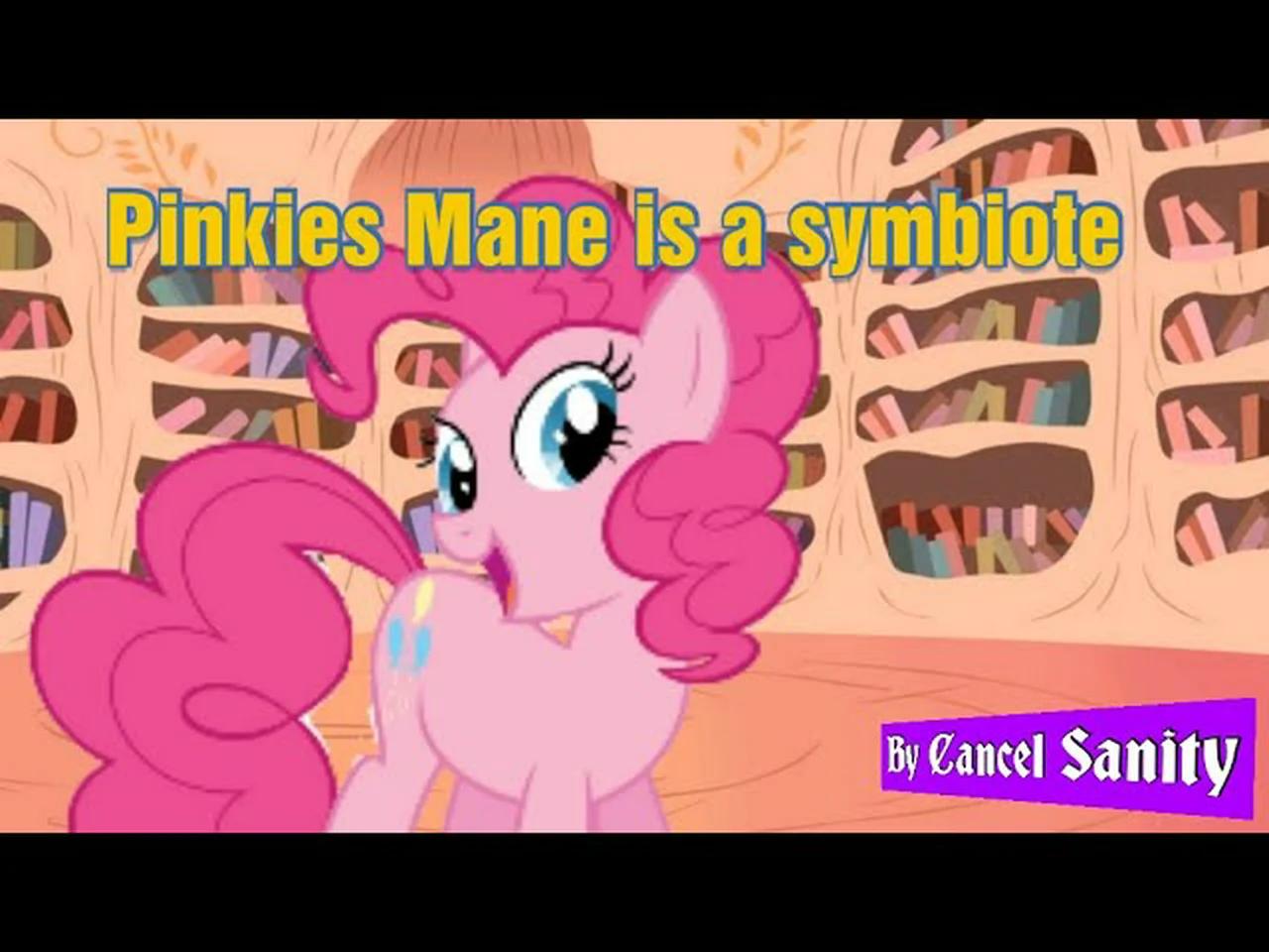 Pinkie's Mane Is a Symbiote by Cancel Sanity