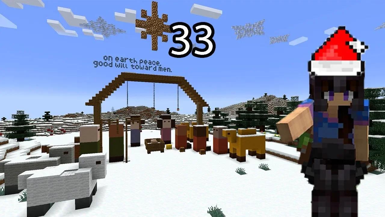 The Story of Christ's Birth | Nativity Scene | Minecraft Survival Let's ...