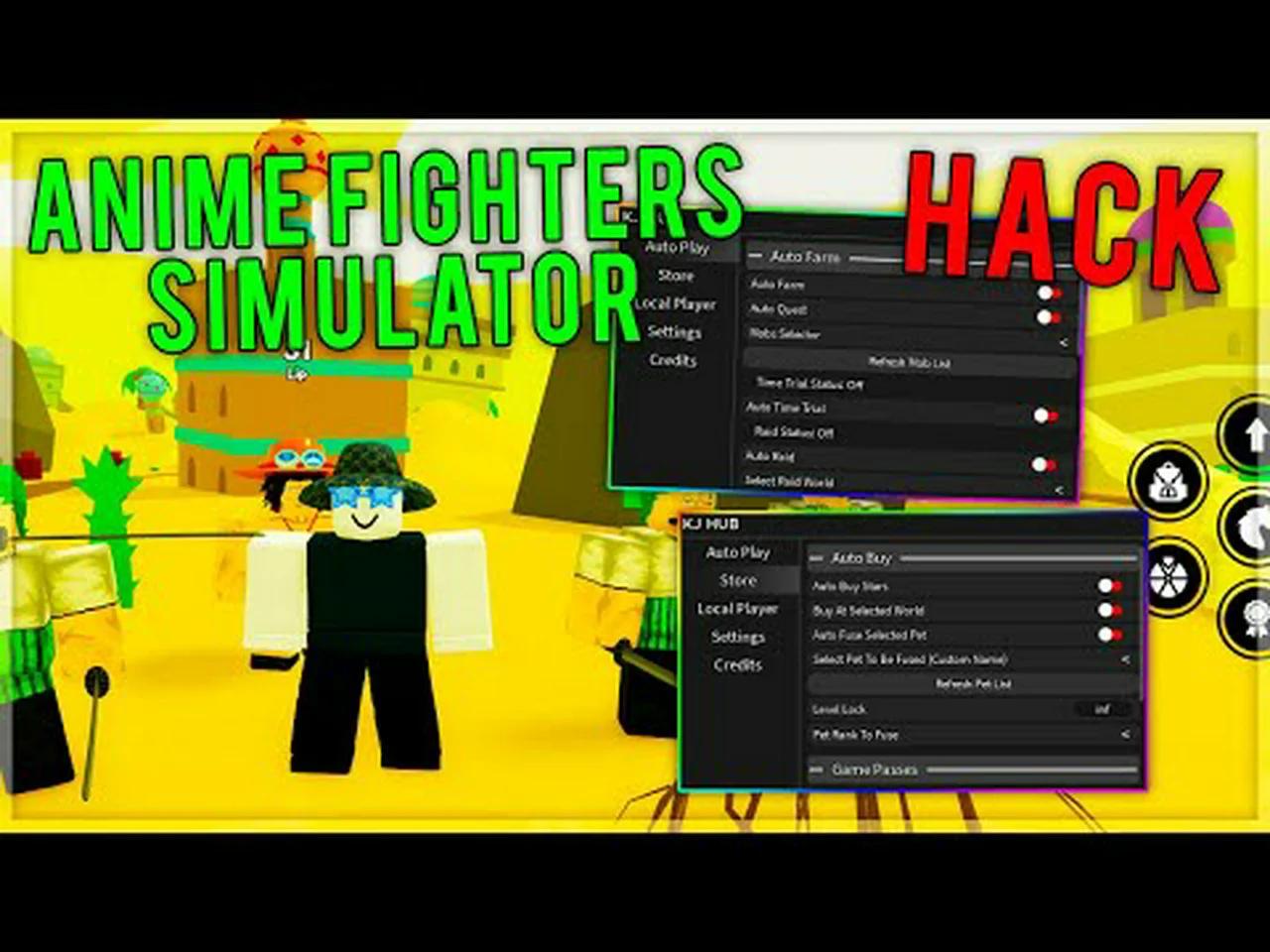 [UPDATED] ROBLOX Anime Fighters Simulator HACK SCRIPT GUI AFS ...