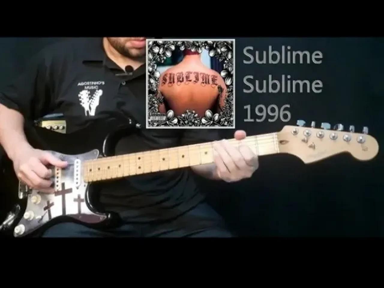 Como tocar o solo de SANTERIA (Sublime)