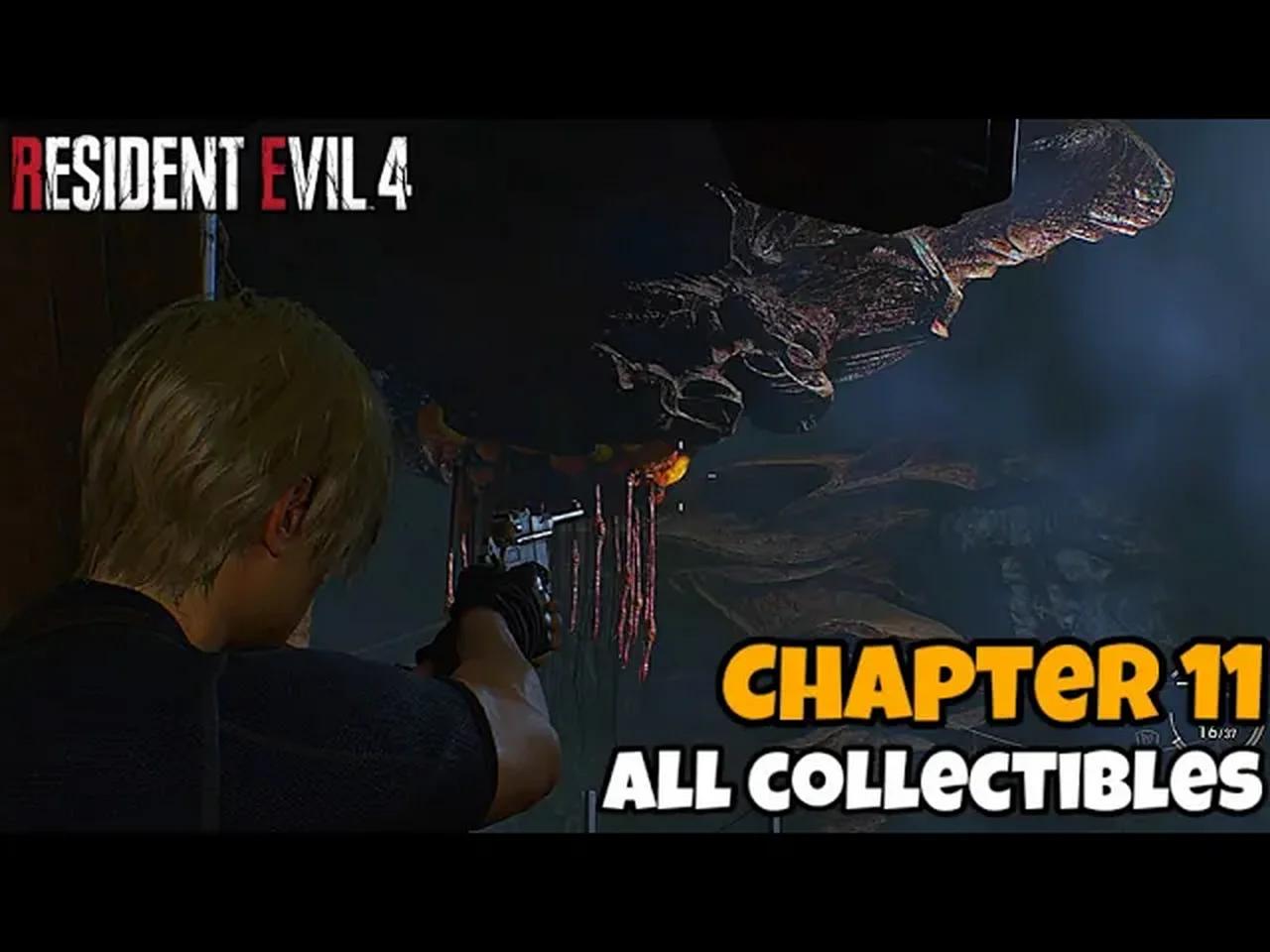 Resident Evil 4 Remake - Chapter 11 All Collectible Locations (Treasures, Castellans, Requests etc)