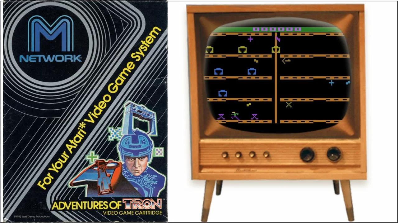 Atari 2600 Adventures of Tron Game N°002 - Gameplay PT-BR