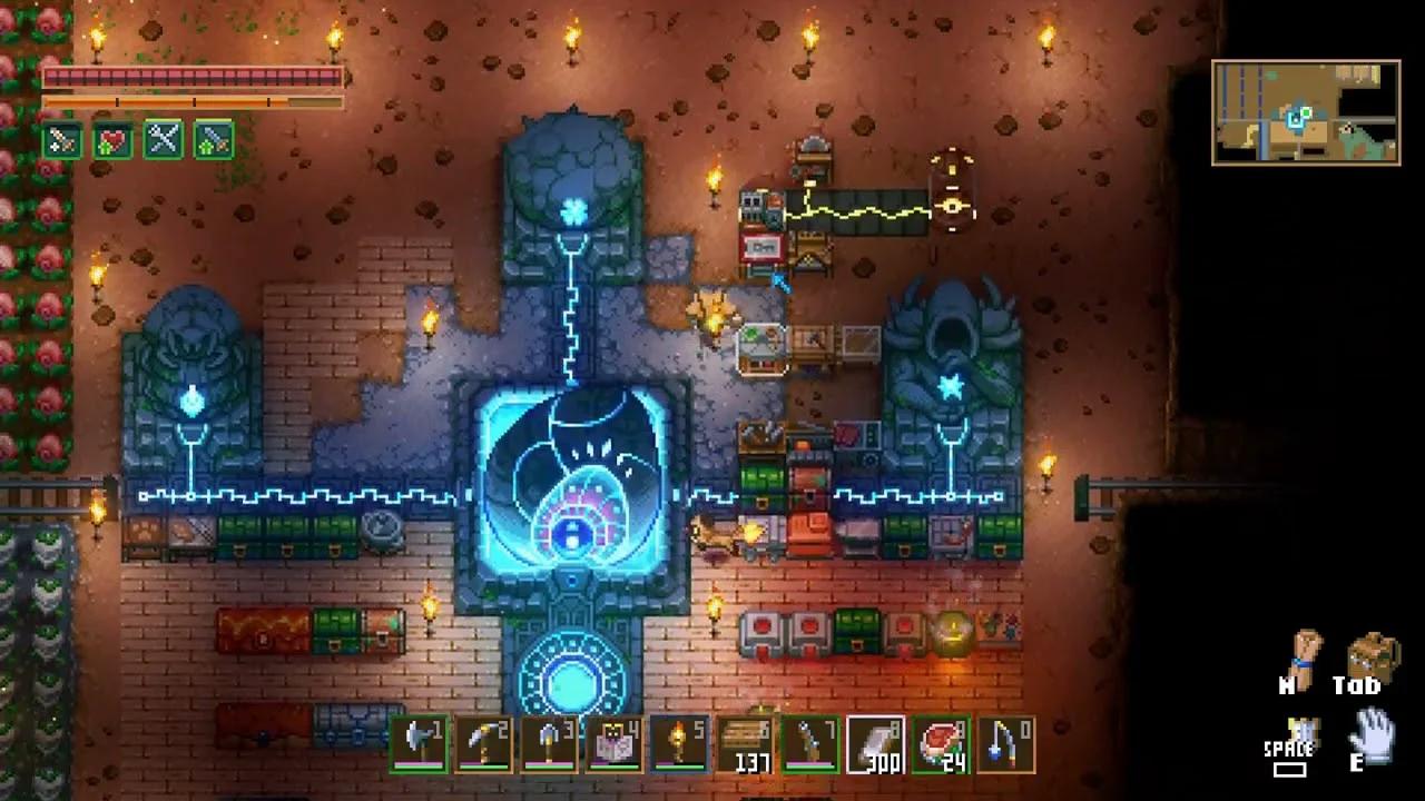 Core Keeper ep 16 Scarlet Ore