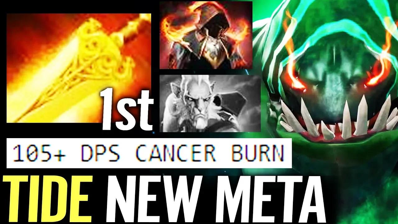 🔥 NEW META Tidehunter Radiance 1st Item + Cloak of Flames — 105 DPS ...