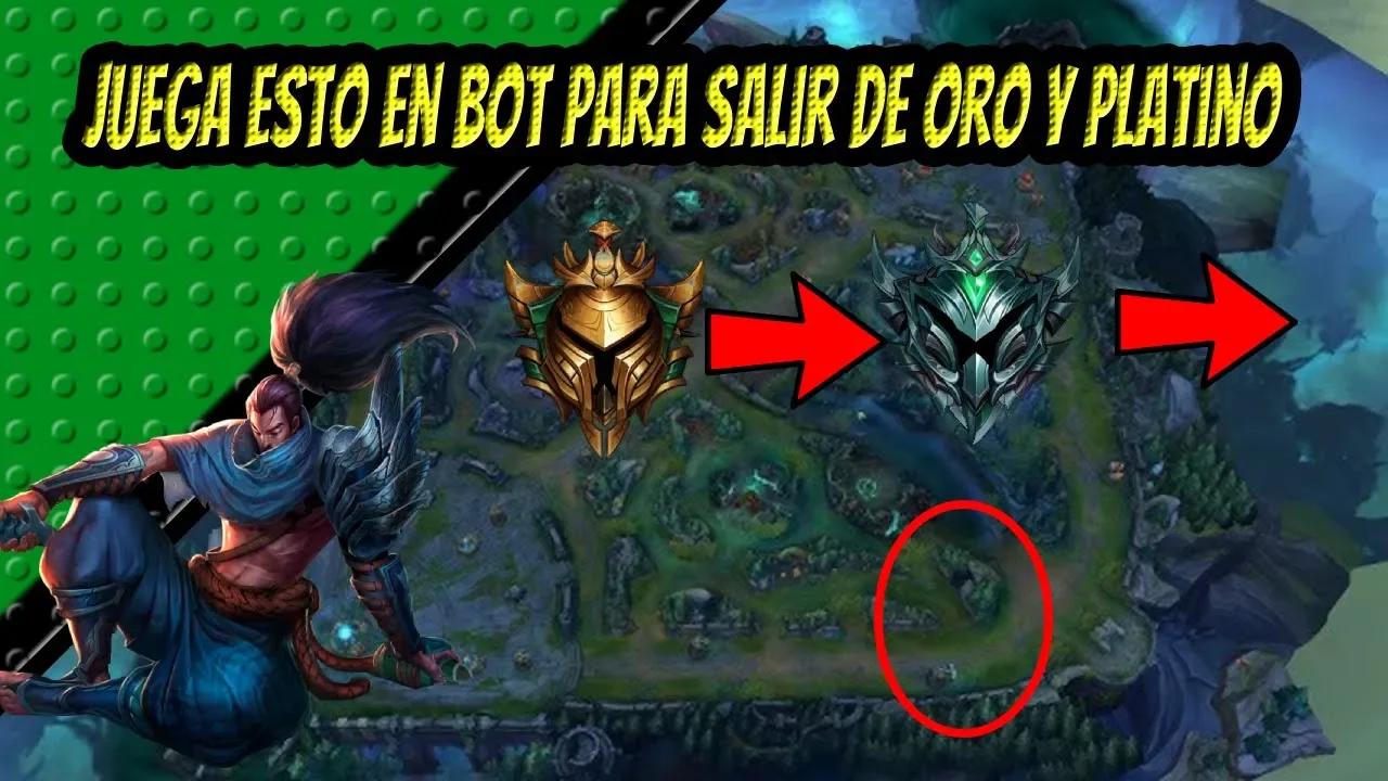 League of Legends || El MEJOR CHAMP para salir de ORO Y PLATINO JUGANDO ...