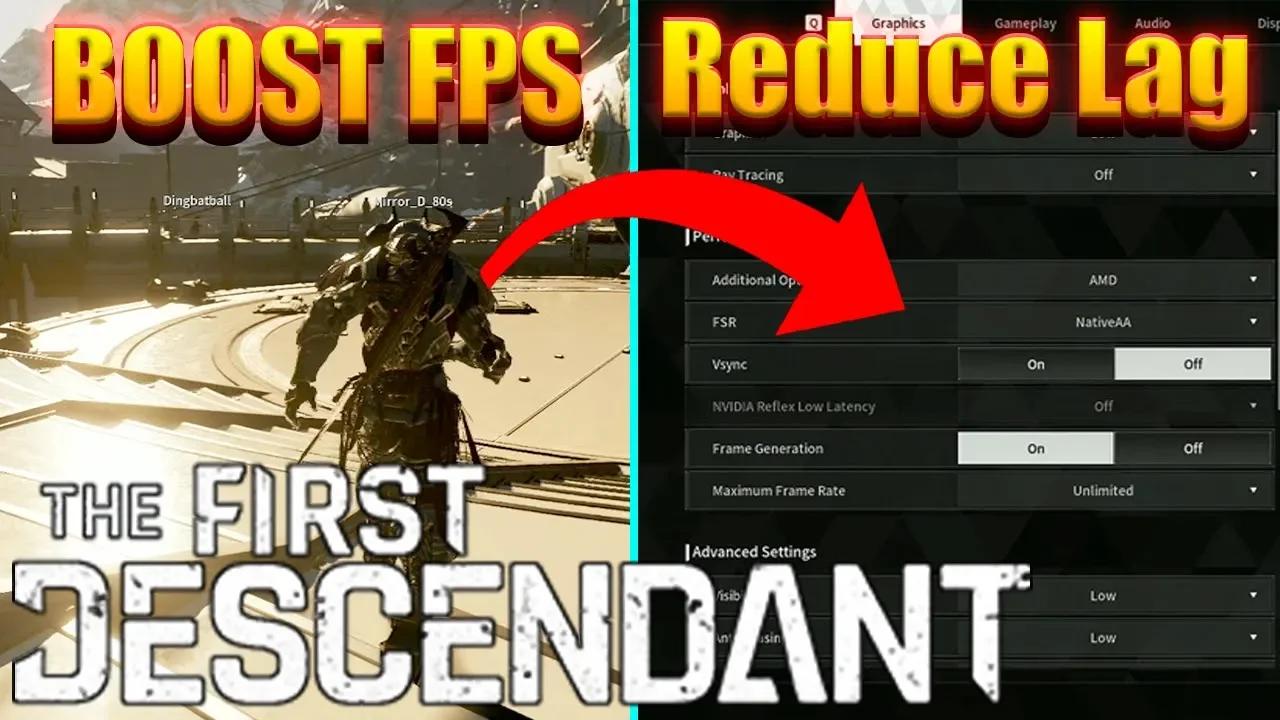 The First Descendant - BOOST FPS & Reduce LAG Settings