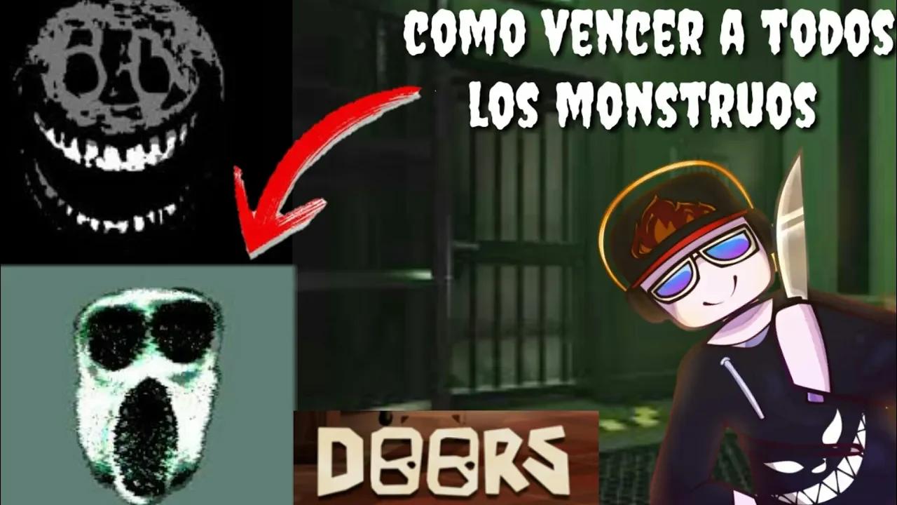 COMO VENCER Y PASAR A LOS MONSTRUOS DE DOORS | ROBLOX TUTORIAL TheLeroy21