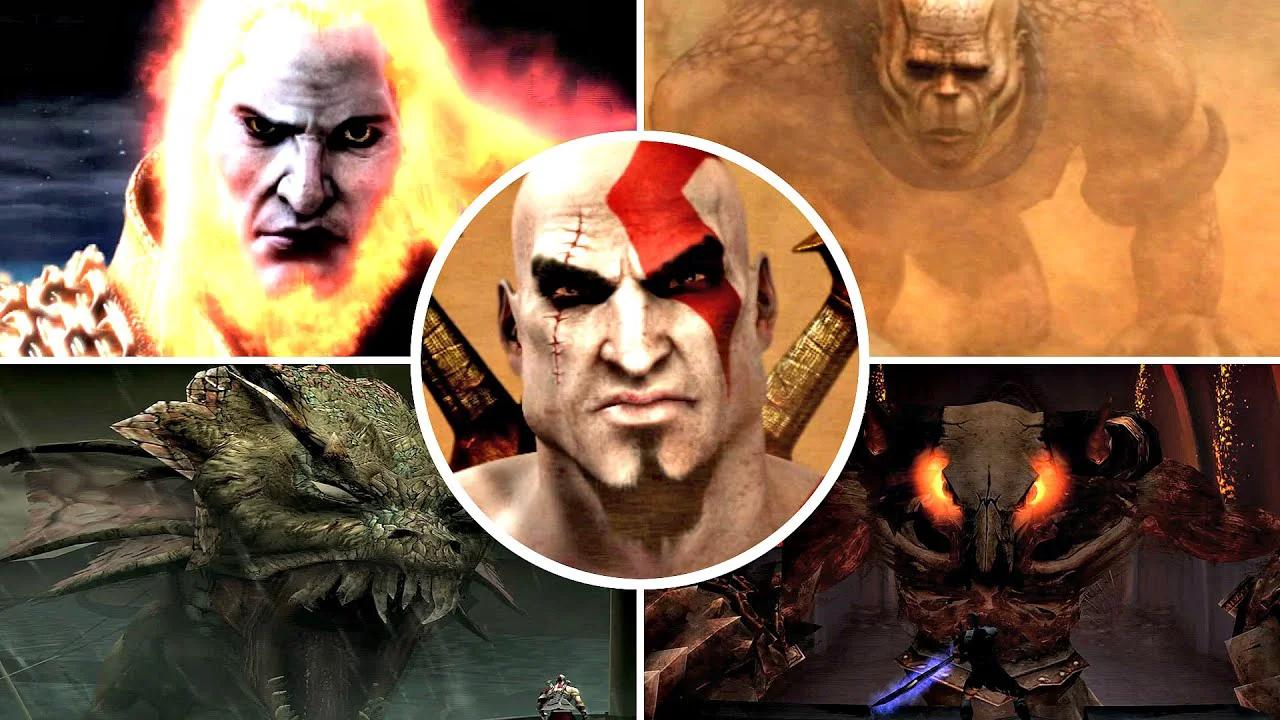 God of War 1 Remastered (PS5 Pro) All Bosses & Cutscenes Full Movie ...