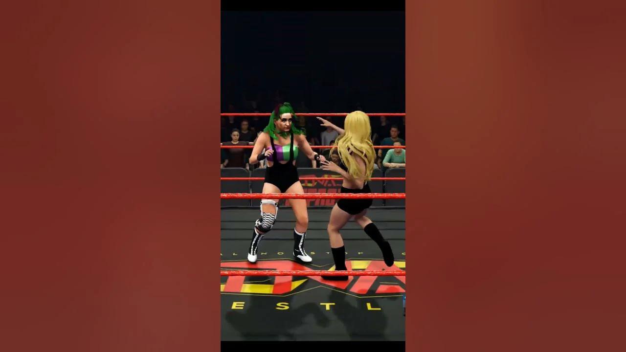 TNA Victory Road 2024 The Malisha vs Spitfire for the TNA Knockouts ...