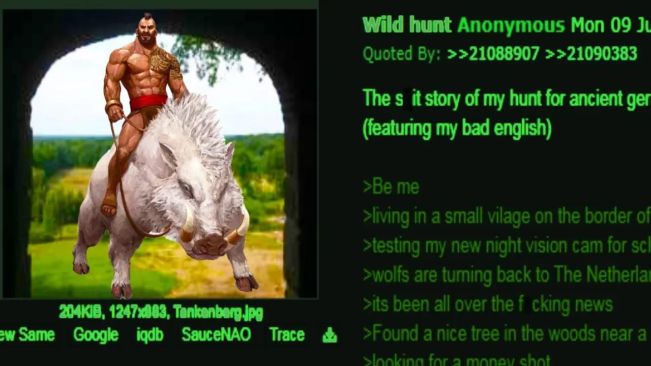 4chan user trolled by HOG RIDAAAA