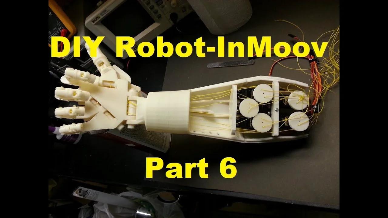 DIY Humanoid Robot InMoov -Part 6