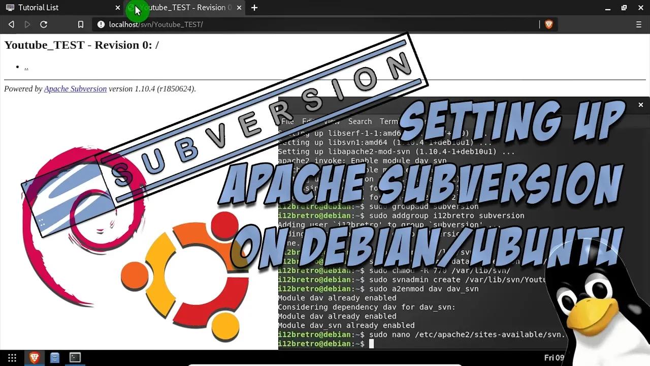 Setting Up Apache Subversion On Debian Ubuntu