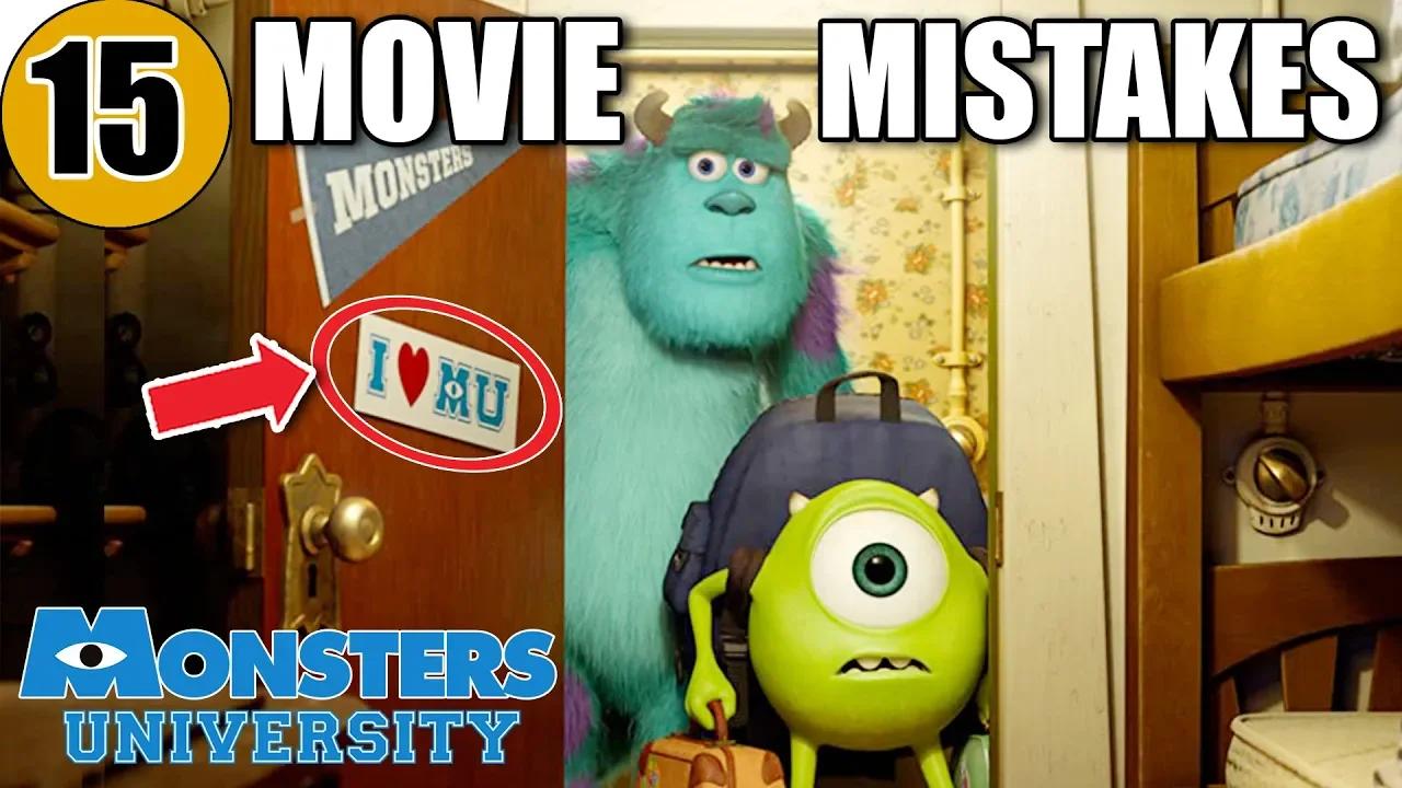 15 Mistakes of Monsters University You Didn't Notice