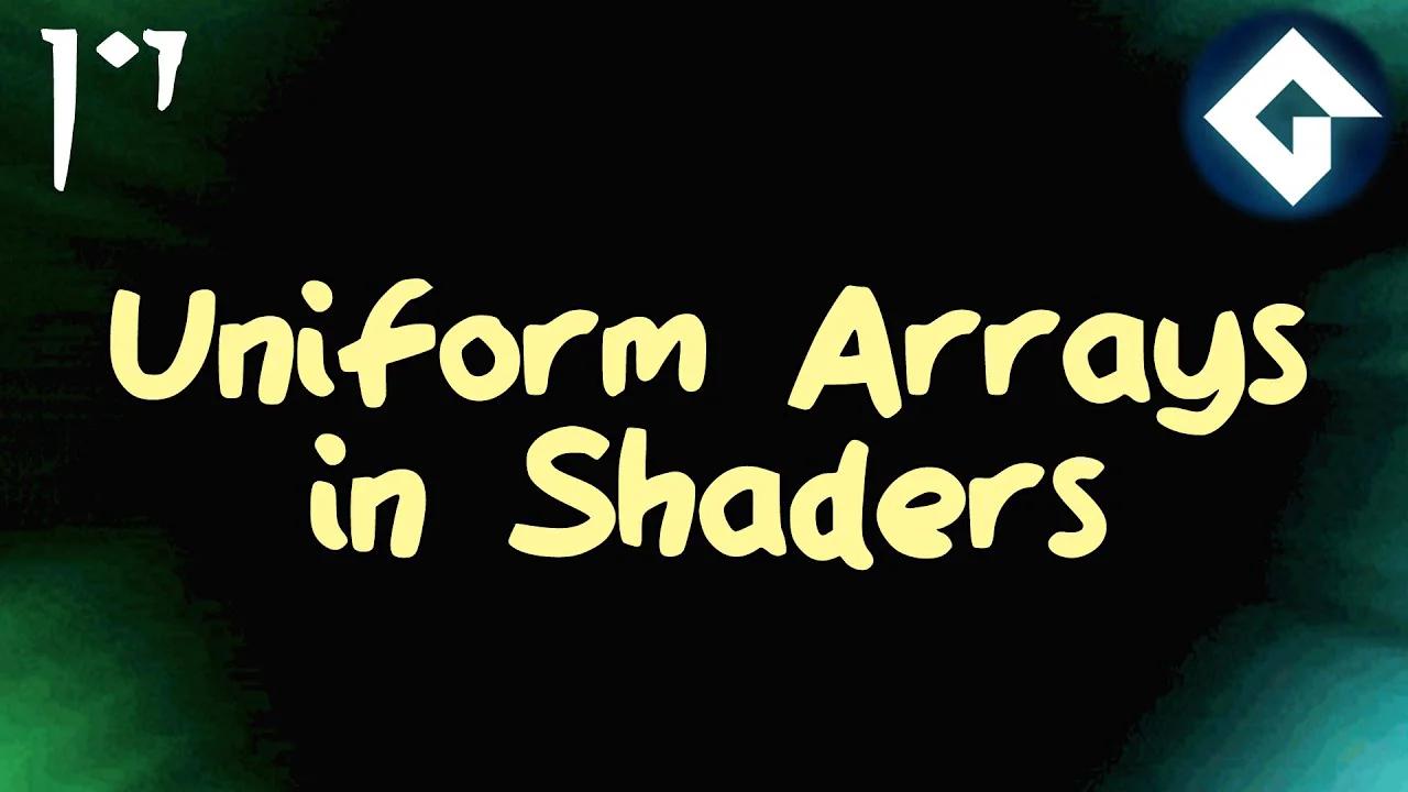 Shader Uniform Arrays - GameMaker Tutorial Shader Uniform Arrays - GameMaker Tutorial