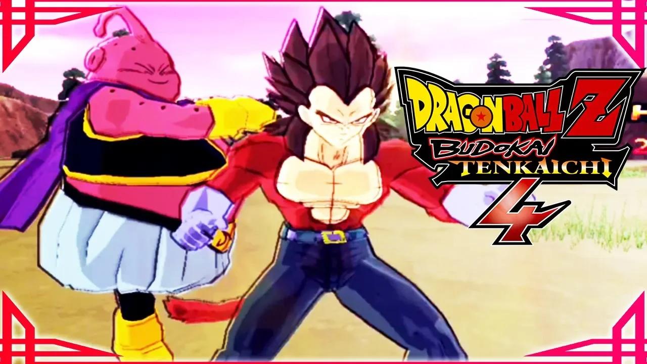 Hardest difficulty -Innocent Buu vs SS4 Vegeta -TENKAICHI 4 MODE