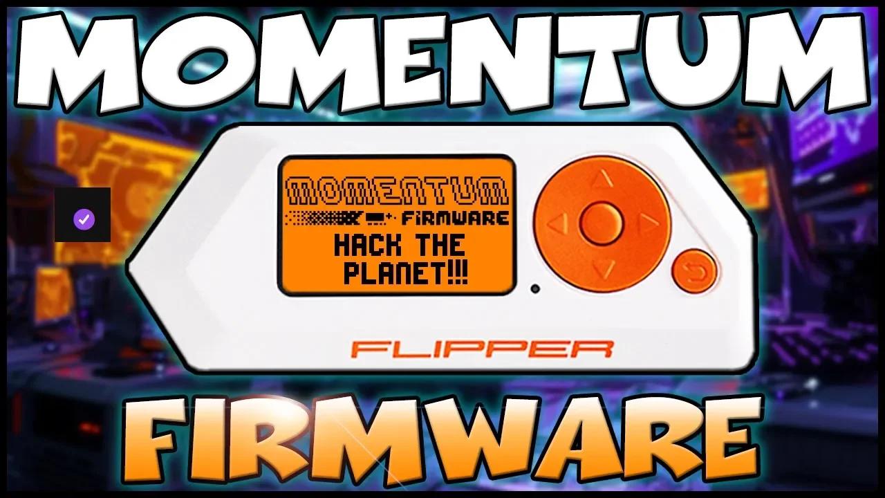 Momentum Firmware for Flipper Zero : The Next Generation of Flipper ...
