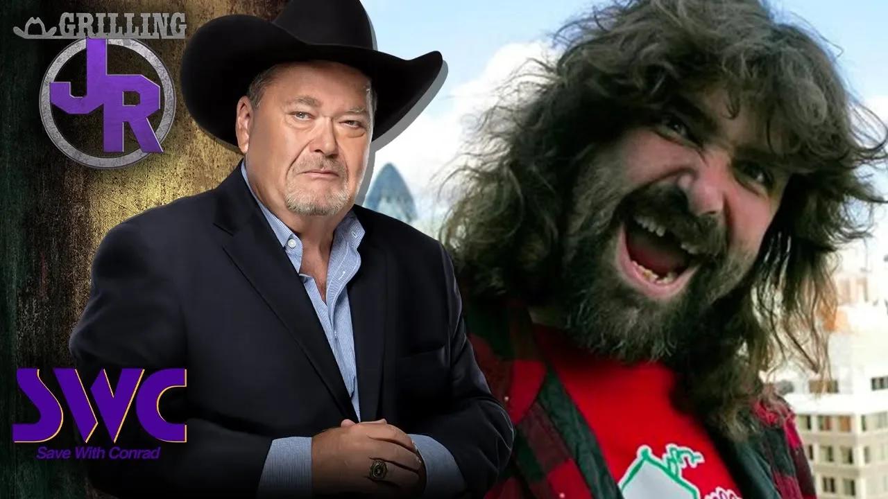 Jim Ross on his shouting match with Mick Foley about a book deal