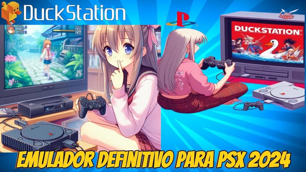 DUCKSTATION🎮 SUPER EMULADOR DE PS1🕹PARA 2024