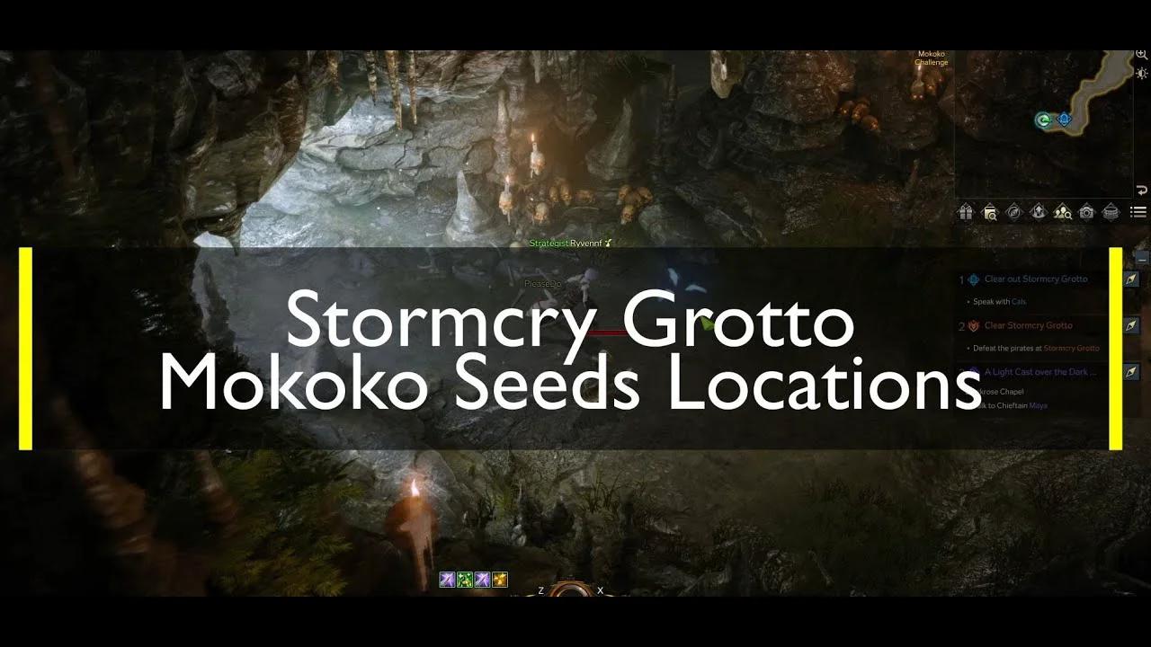 Lost Ark | Stormcry Grotto Mokoko Seeds Locations