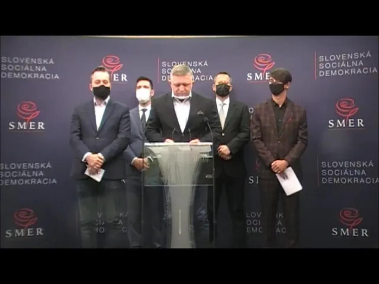 27.06.2021 TB strany Smer - sociálna demokracia Smer SD na tému - Ak Ústavný súd zamietne referendum