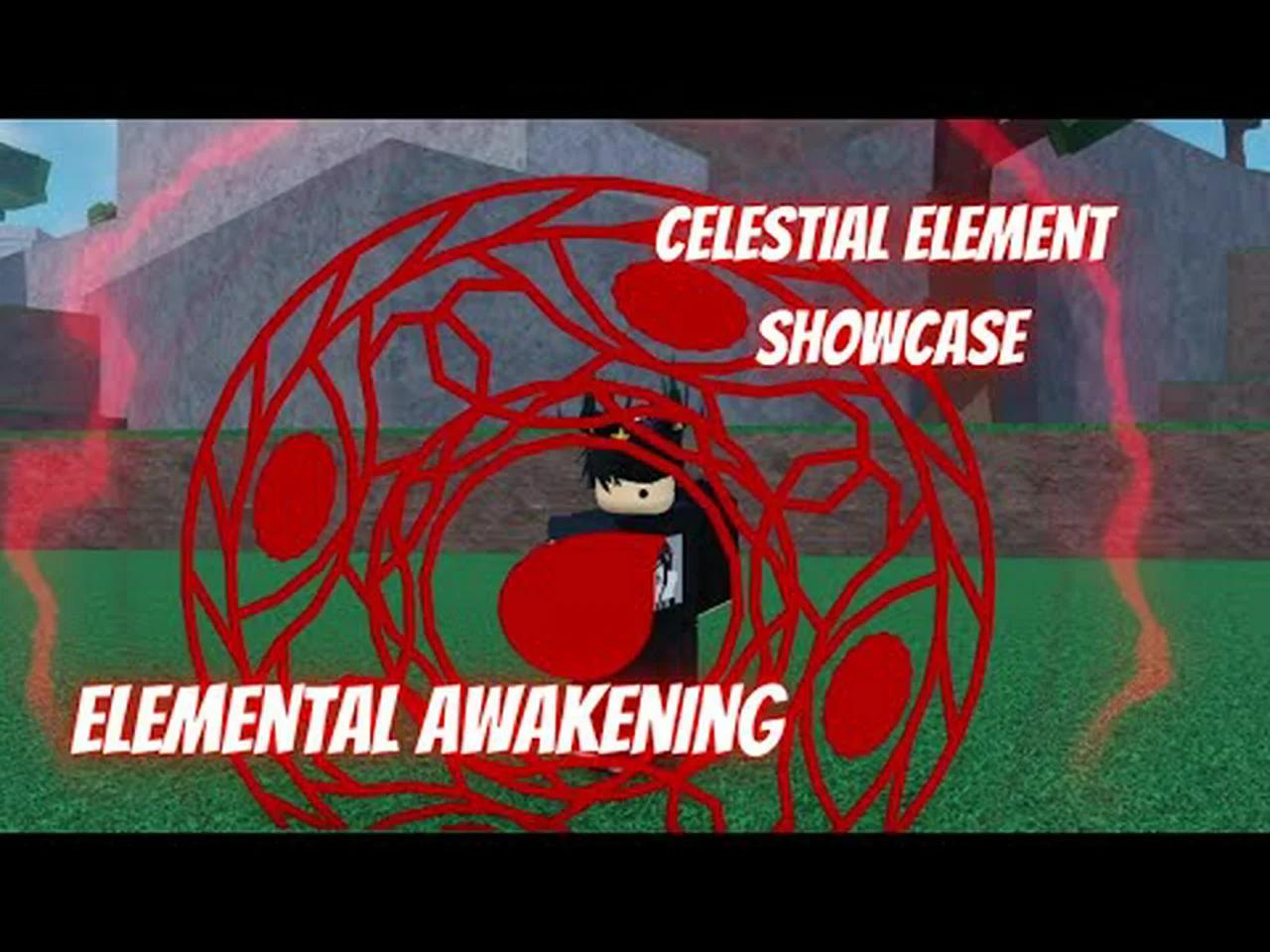 Elemental Awakening Roblox Blood Element Showcase