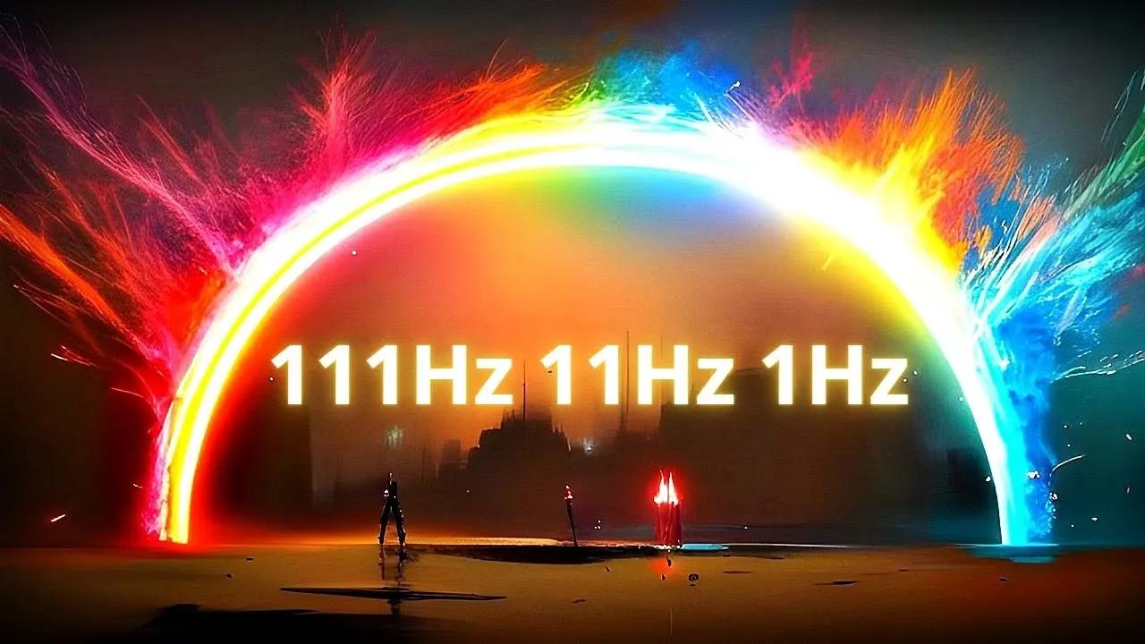 🎧 111Hz 11Hz 1Hz | Wish Fulfillment & Manifest Your Dreams, Receive Blessings (8D Meditation Music)