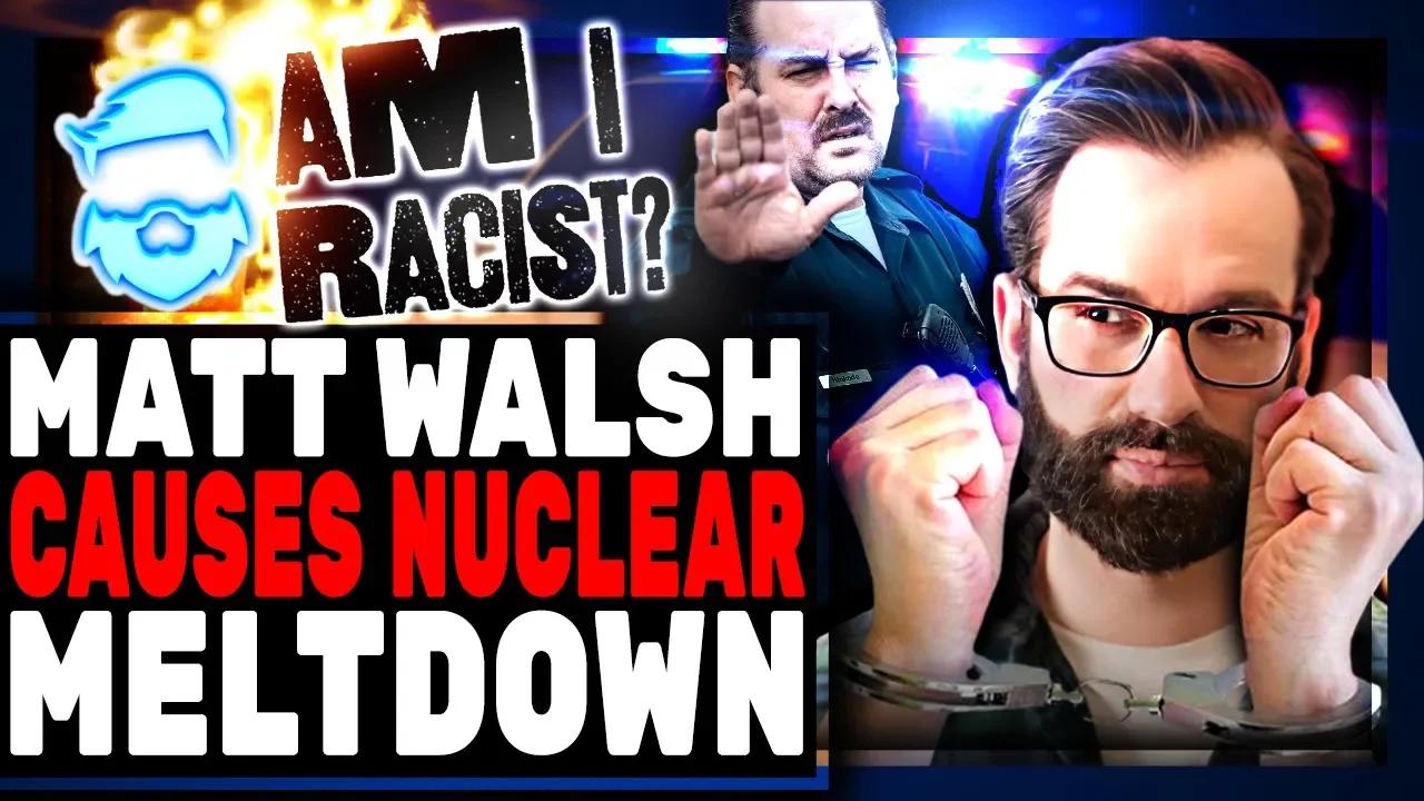 Matt Walsh TRIGGERS Woke Gen Z Into CALLING COPS On Him & The Police ...