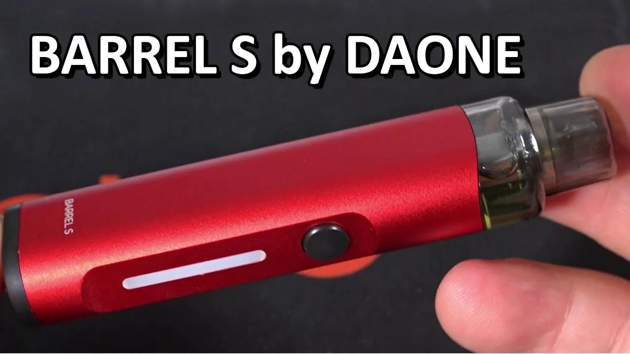 Barrel S by DaOne - Pod Mod MTL Tiro di Guancia