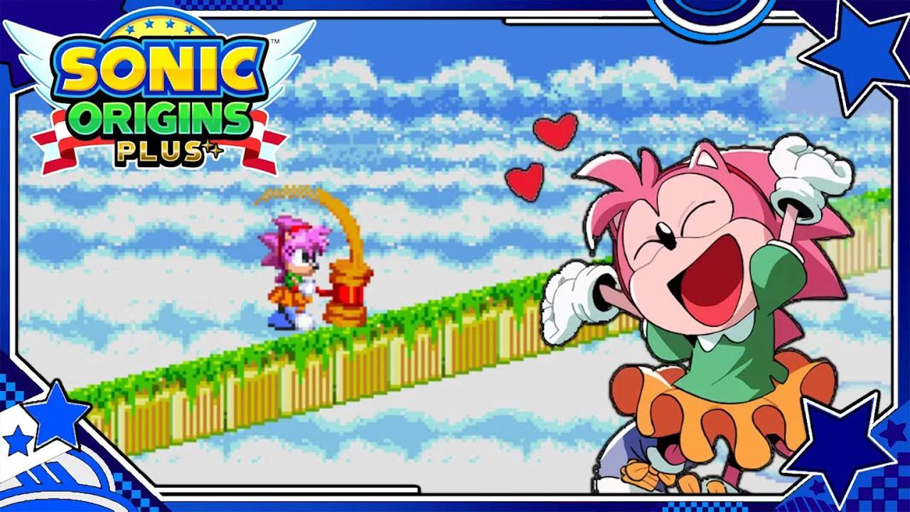 SONIC ORIGINS PLUS - Amy Rose Gameplay [18 Minutes Showcase]