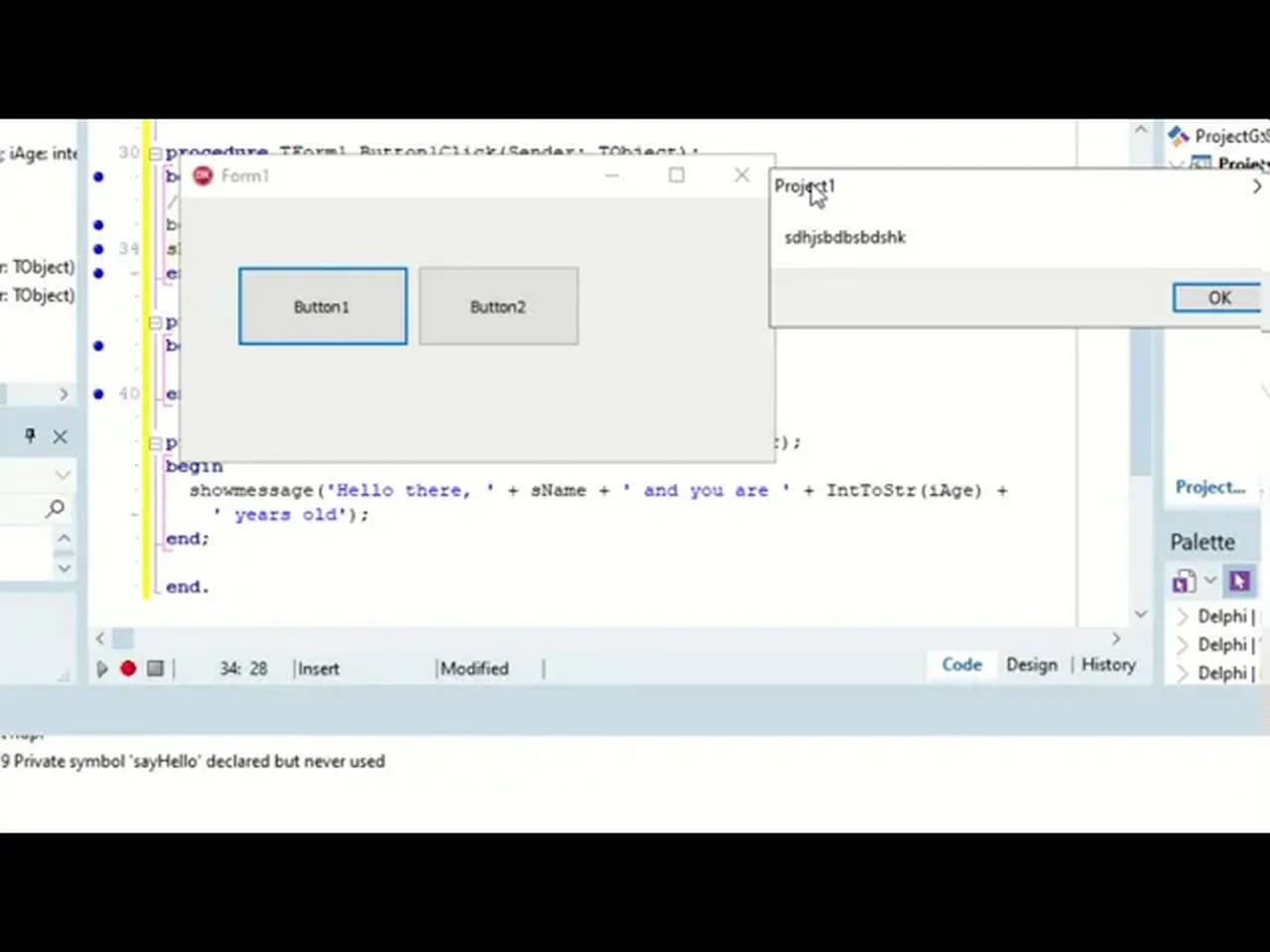Procedures and Functions - Delphi Tutorial (part 42/43) [Remake]