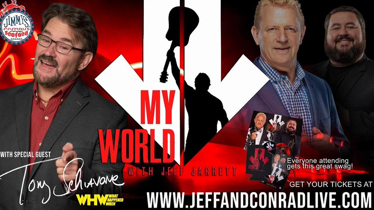 Tony Schiavone shoots on his live show with Jeff Jarrett