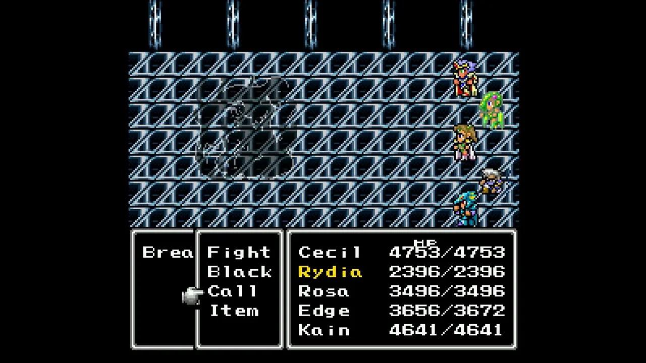 Final Fantasy IV (SNES) - Lunar Subterrane - Zemus's Breath